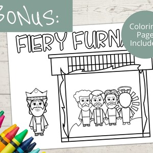 Fiery Furnace, Bible Activity, Shadrach Meshach Abednego, Bible ...