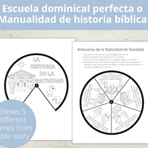 Spanish Christmas Nativity, Natividad Navideña, En Espanol, Birth of ...