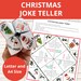 Christmas Joke Teller, Fortune Teller, Cootie Catcher, Christmas Day ...