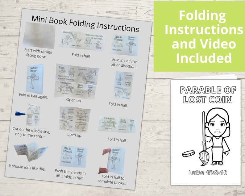 Parable of the Lost Coin, Preschool Bible, Homeschool Bible Worksheets ...