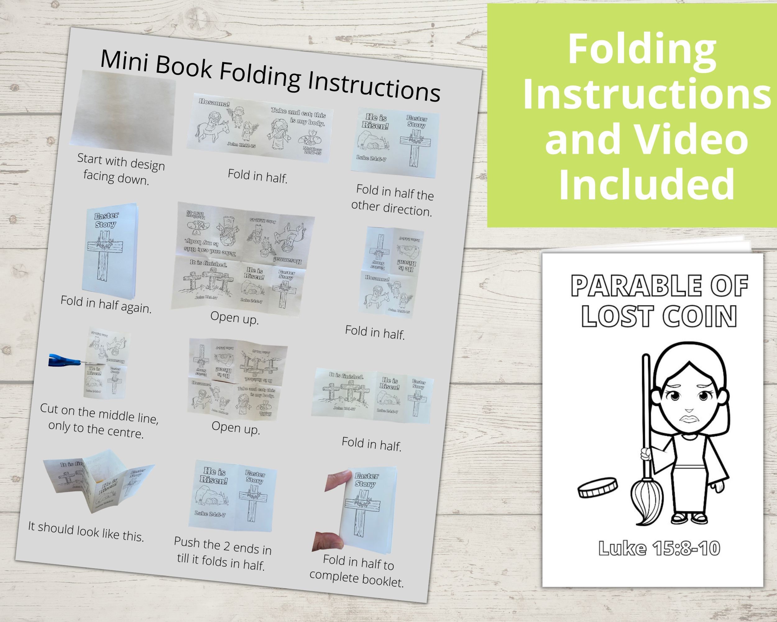 Parable of the Lost Coin, Preschool Bible, Homeschool Bible Worksheets ...