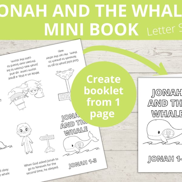 Jonah and the Whale - Etsy