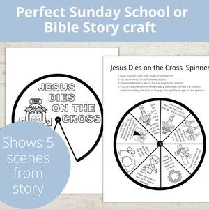 Easter Activities for Kids, Jesus on the Cross, Easter Bible Story ...