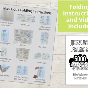 Jesus Feeds 5000 Craft, Jesus Feeds the 5000, Miracles of Jesus, Jesus ...