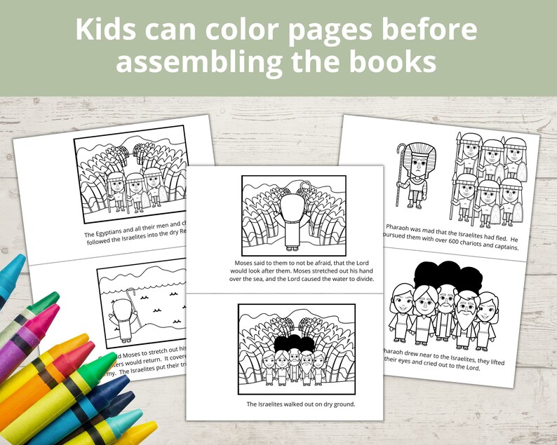 Crossing the Red Sea, Moses and the Parting of the Red Sea, Sunday ...