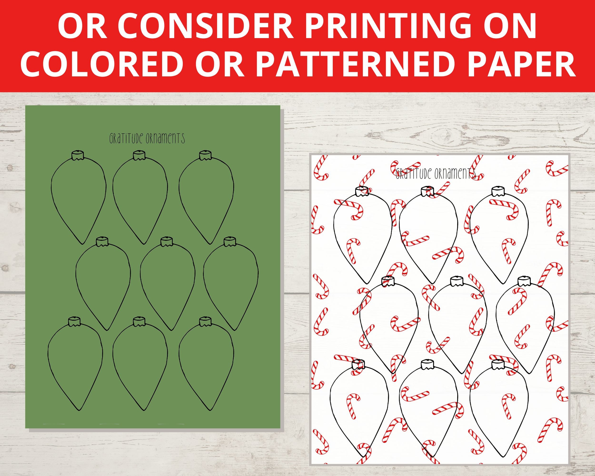 Gratitude Garland Printable, Christmas Grateful, I Am Thankful For ...