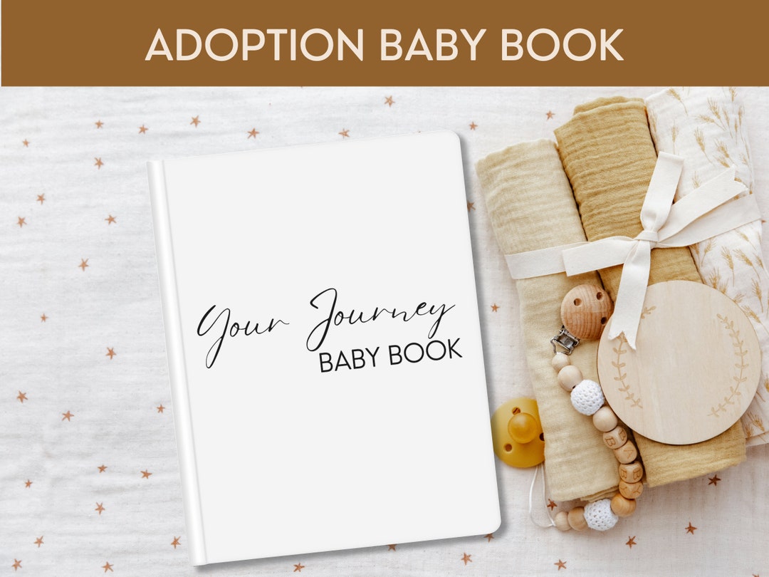 Adoption Baby Book, Newborn Baby Book, Adoption Journal, Adoption ...