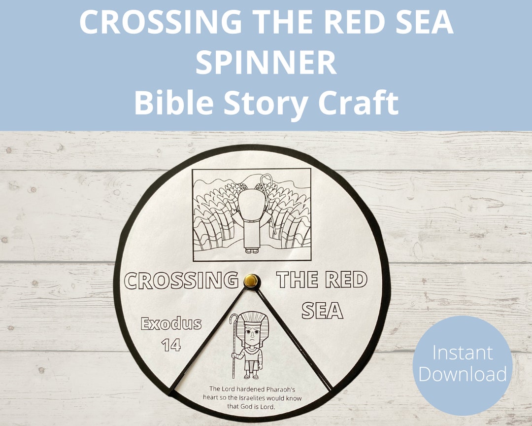Crossing the Red Sea, Moses Crossing the Red Sea, Bible Story Crafts ...