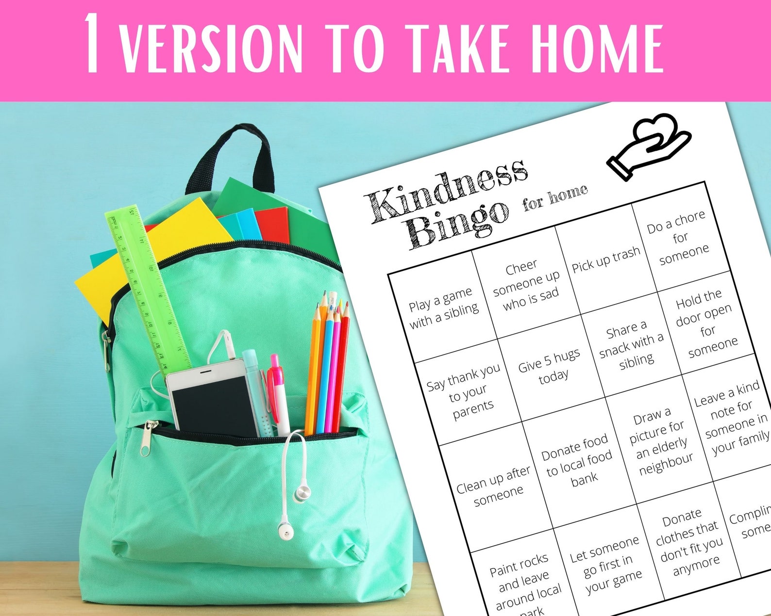 Pink Shirt Day Activities, Kindness Bingo, Pink Shirt Bingo, Anti ...