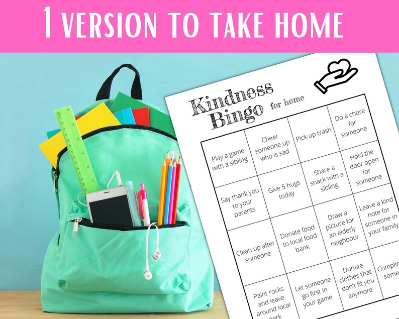 Pink Shirt Day Activities, Kindness Bingo, Pink Shirt Bingo, Anti ...