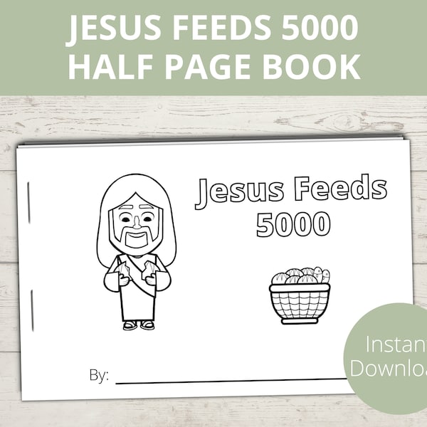 Jesus Fishes and Loaves - Etsy