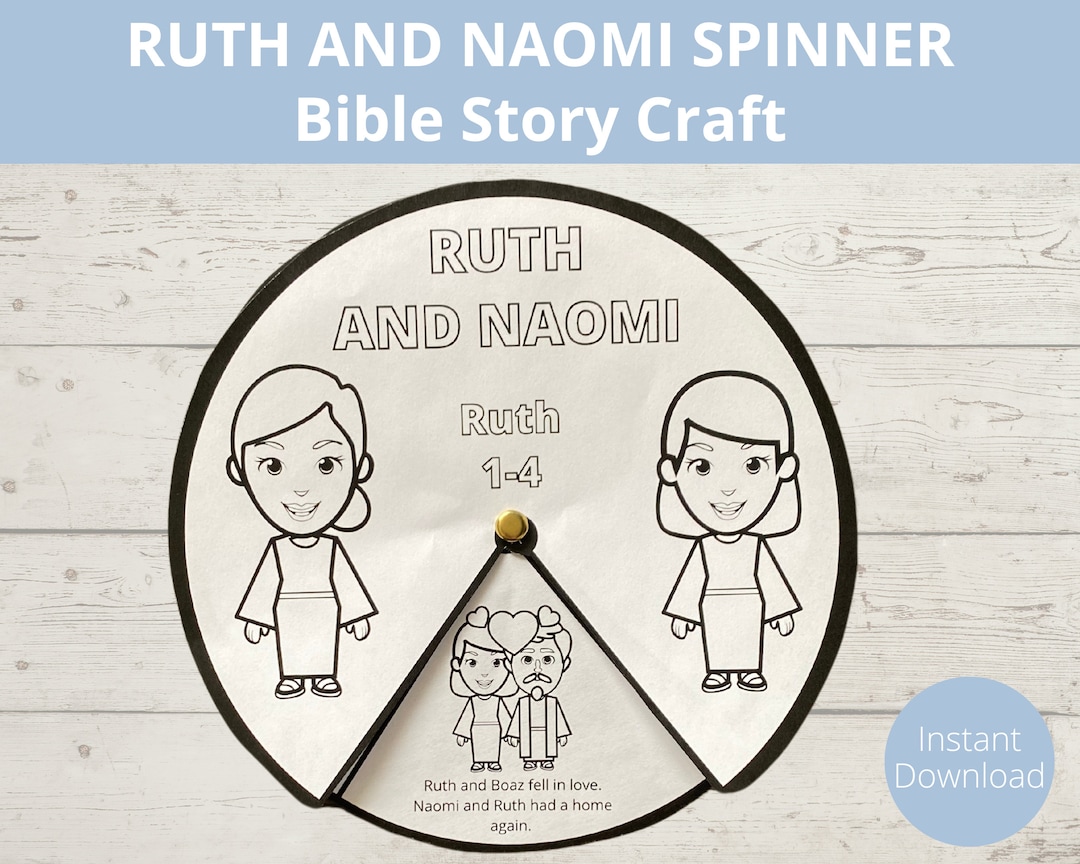 Ruth and Boaz, Ruth and Naomi, Sunday School Activities, Kids Bible ...