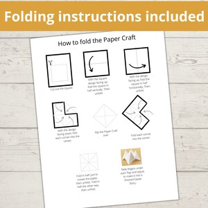 Palm Sunday Craft, Jesus Triumphant Entry to Jerusalem Bible Story ...