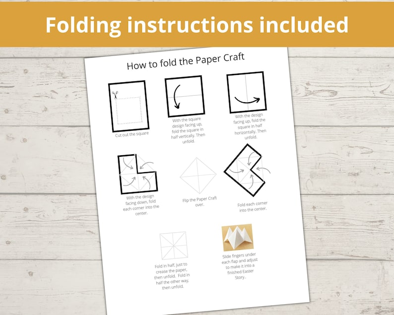 Palm Sunday Craft, Jesus Triumphant Entry to Jerusalem Bible Story ...