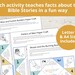 Bible Cootie Catcher, Cootie Catcher for Kids, Bible Story for Kids ...