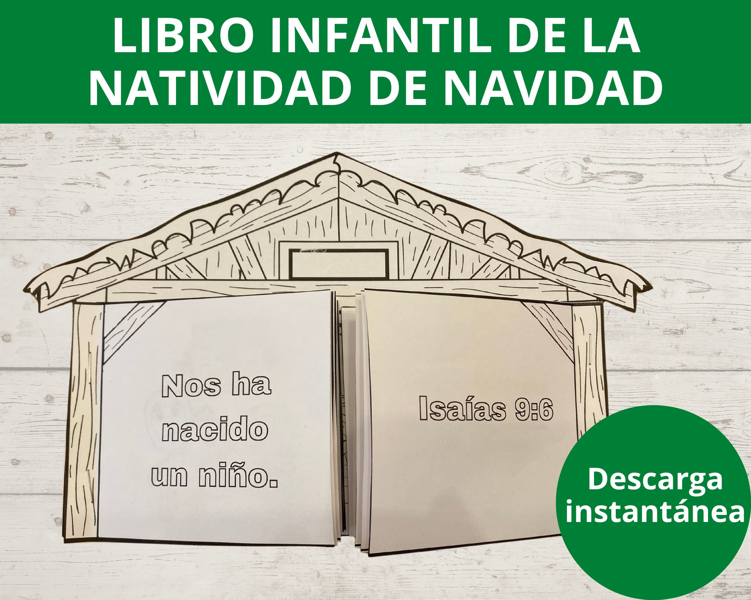 En Espanol, Nativity Story, Nacimiento Navideno, Sunday School Craft ...