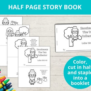 Zacchaeus Printable, Zacchaeus the Tax Collector, Bible Story Crafts ...