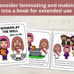 Woman at the Well, Samaritan Woman, Bible Story Lessons, Morning Basket ...