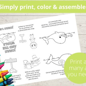 Bible Story Mini Book Bundle, Bible Story Activities, Sunday School ...