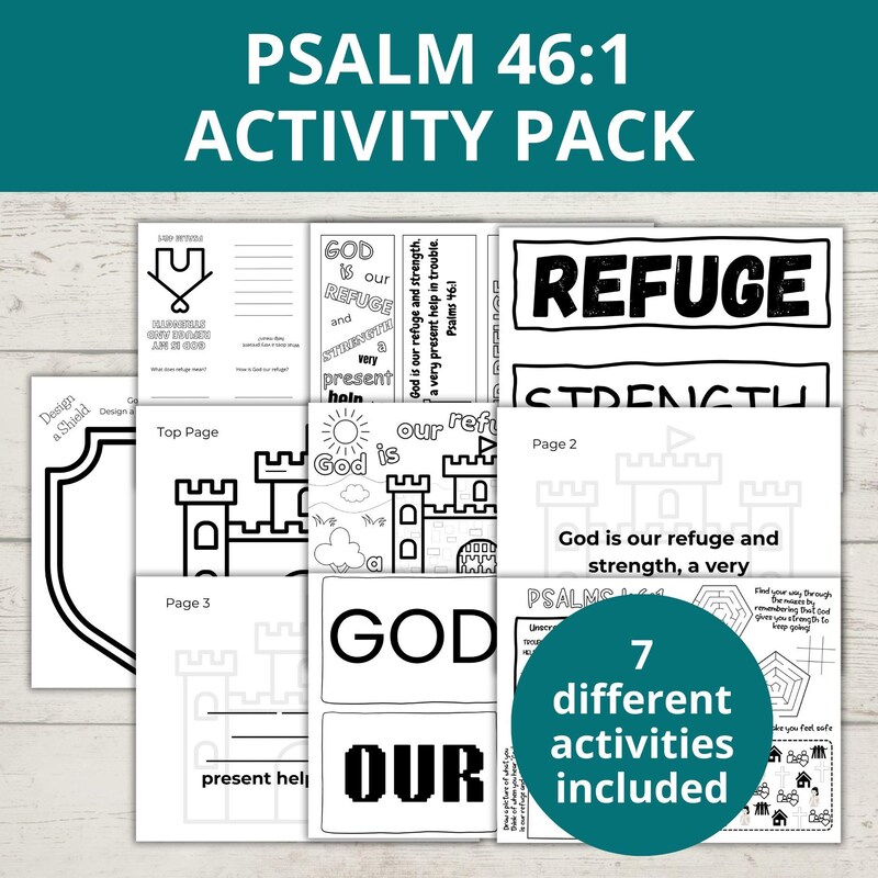 Psalm 46 1 - Etsy