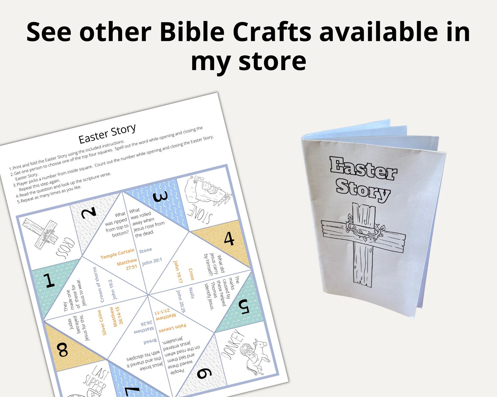 Days of Creation Sunday School Craft, Bible Story Activities, in the ...