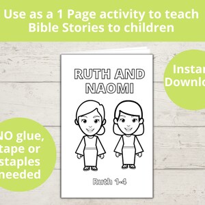 Ruth and Boaz, Ruth and Naomi Bible, Preschool Bible, Homeschool Bible ...
