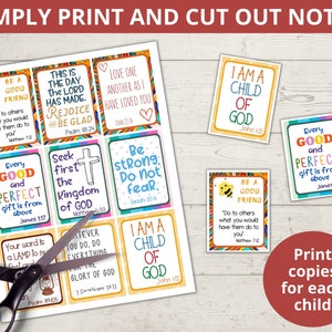 Christian Lunchbox Notes, Scripture Lunch Notes, Scripture Lunch Box ...