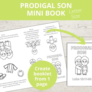 The Prodigal Son Craft Book - Etsy