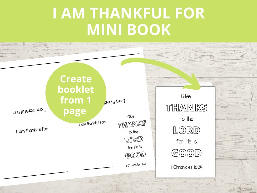I Am Thankful For, Give Thanks to the Lord, Thanksgiving Coloring ...