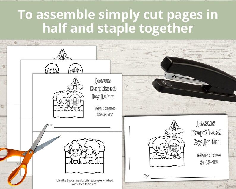 Jesus Baptism, Sunday School Crafts, Jesus Baptized, John the Baptist ...