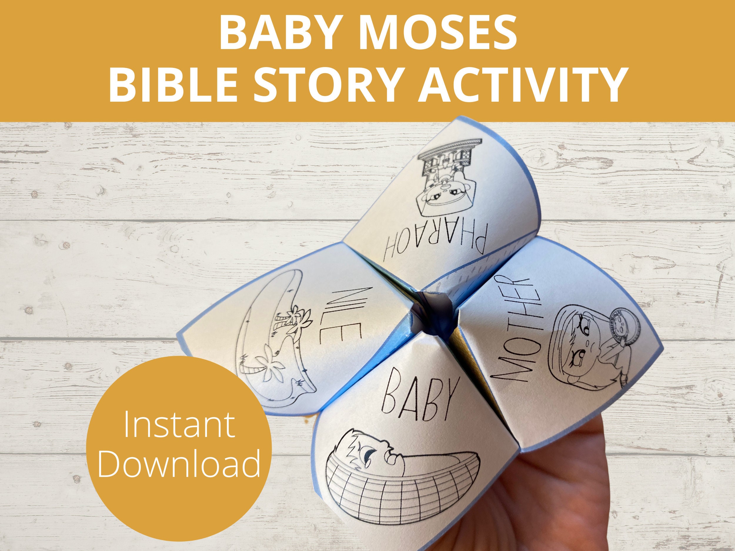 Baby Moses Activities