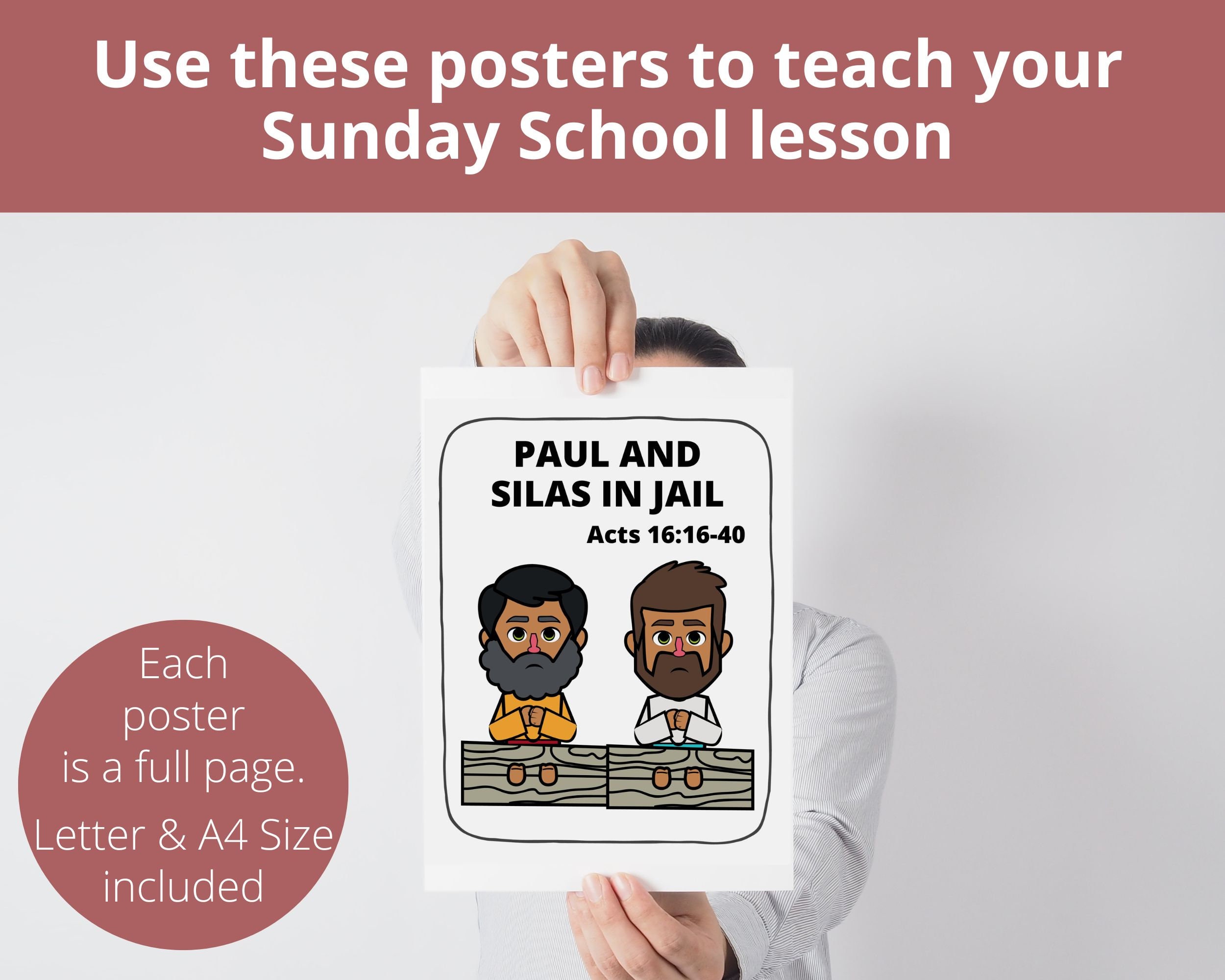Paul and Silas, Bible Crafts for Kids, Church Bulletin Board, Book of ...