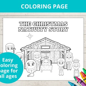 Christmas Nativity, Bible Story Activities, Sunday School Craft ...