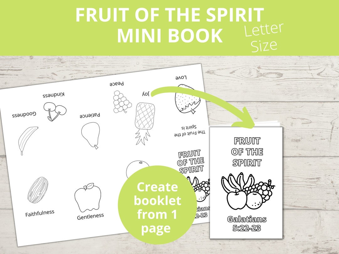 Fruit of the Spirit Activities, Fruit of the Spirit for Kids, Kids ...