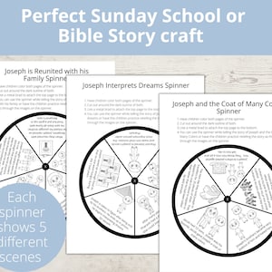 Story of Joseph Sunday School Craft, Coat of Many Colors, Bible Story ...
