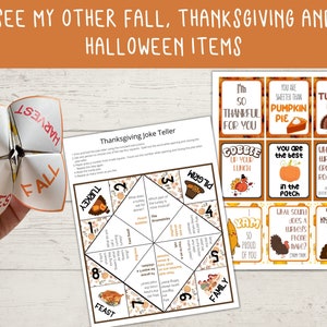 Thanksgiving Gratitude Paper Chain, I Am Thankful For, Fall Activity ...