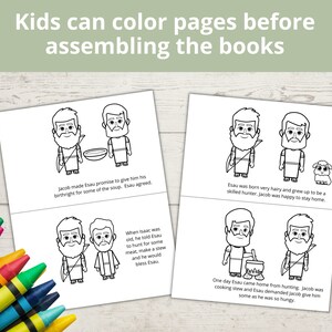 Jacob and Esau, Isaac and Rebekah, Sunday School Crafts, Preschool ...