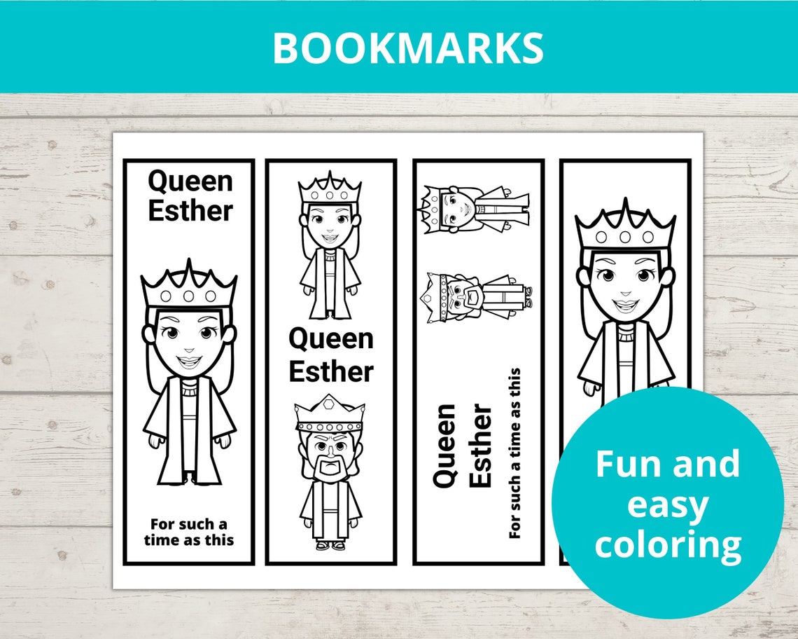 Queen Esther Printable, for Such a Time as This, Esther Bible, Bible ...