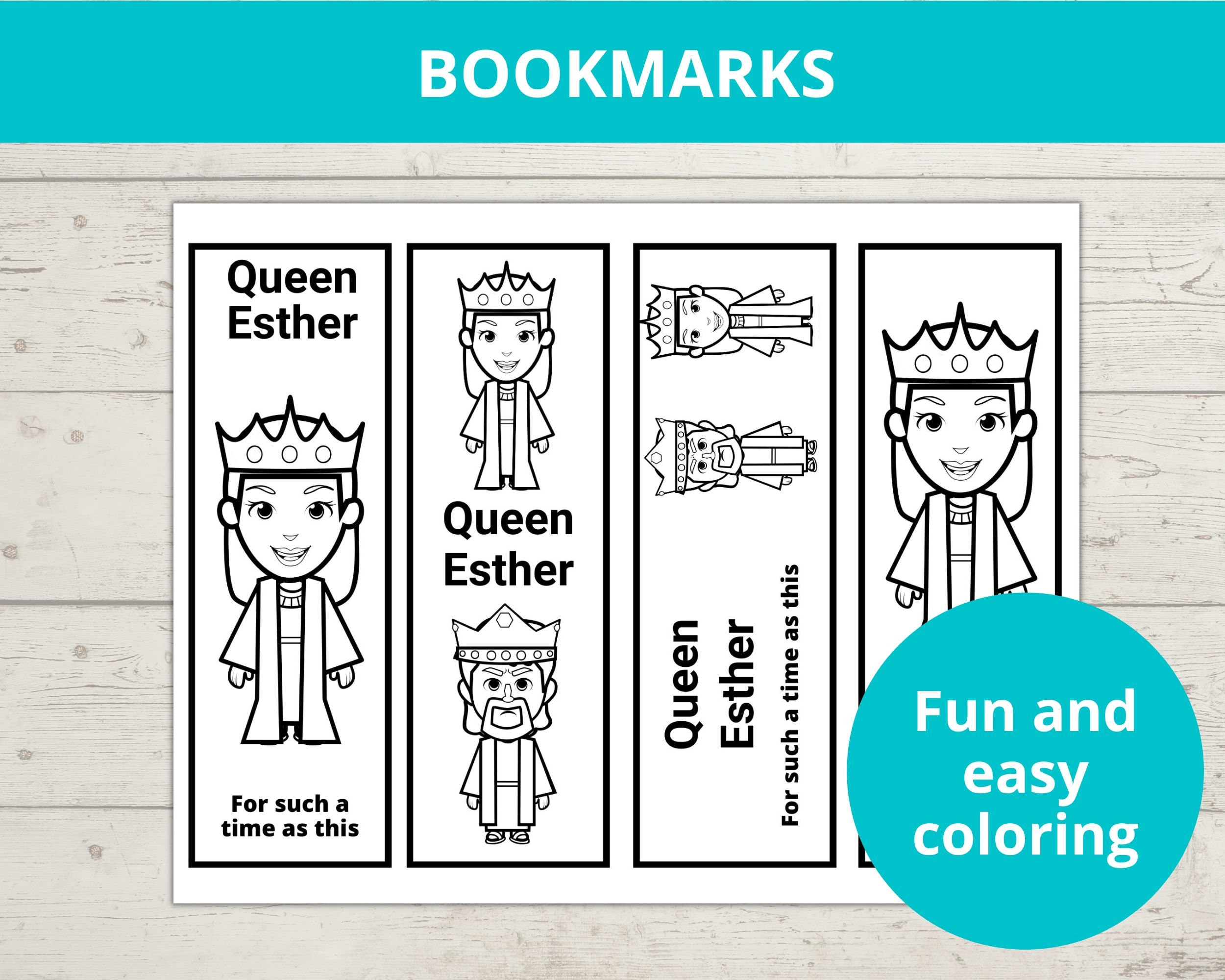 Queen Esther Printable, for Such a Time as This, Esther Bible, Bible ...