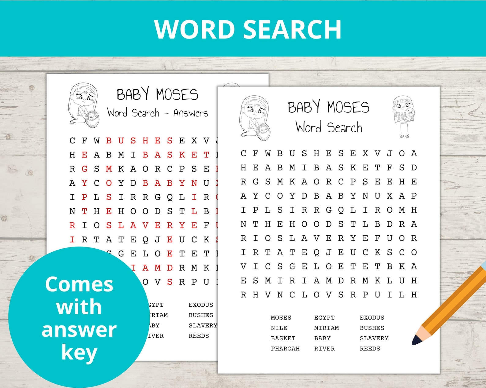 Baby Moses Bible Story Activities, Sunday School Craft, Moses Basket ...