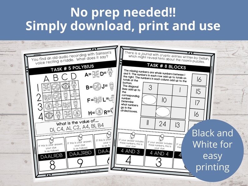 Bible Escape Room, Escape Room Kids, Samson and Delilah, Sunday School ...