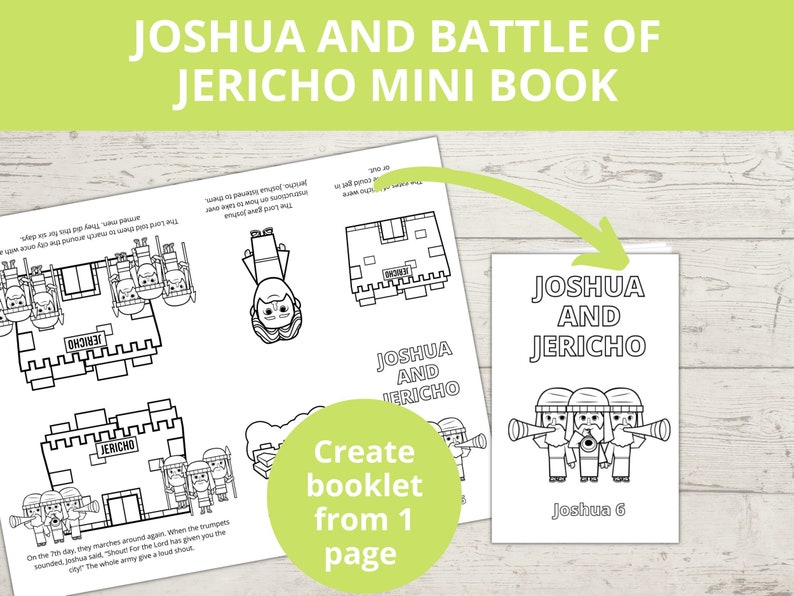 Joshua and the Battle of Jericho, Bible Story for Kids, Sunday School ...