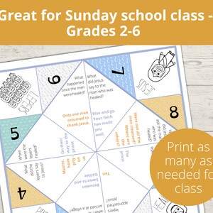 Ten Lepers, Sunday School Crafts, Bible Story Activity, Jesus Heals ...