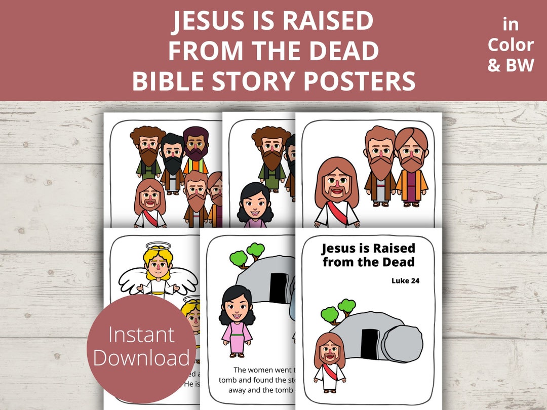 Jesus Resurrection, Easter Story, He is Risen, Holy Week, Bible Story ...