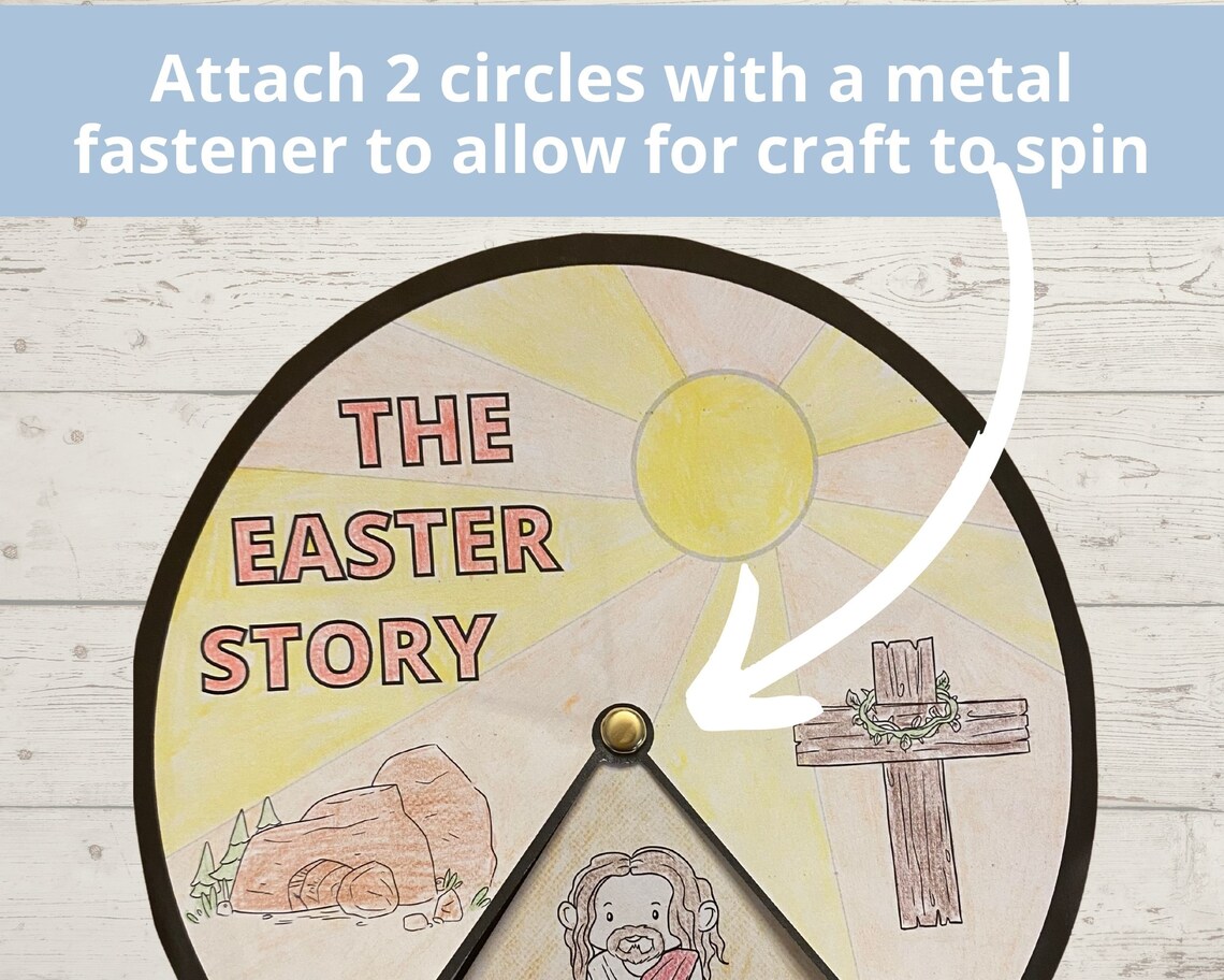 Easter Activities for Kids Easter Bible Story Easter Crafts - Etsy