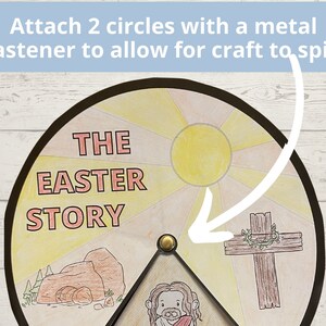 Easter Activities for Kids Easter Bible Story Easter Crafts - Etsy