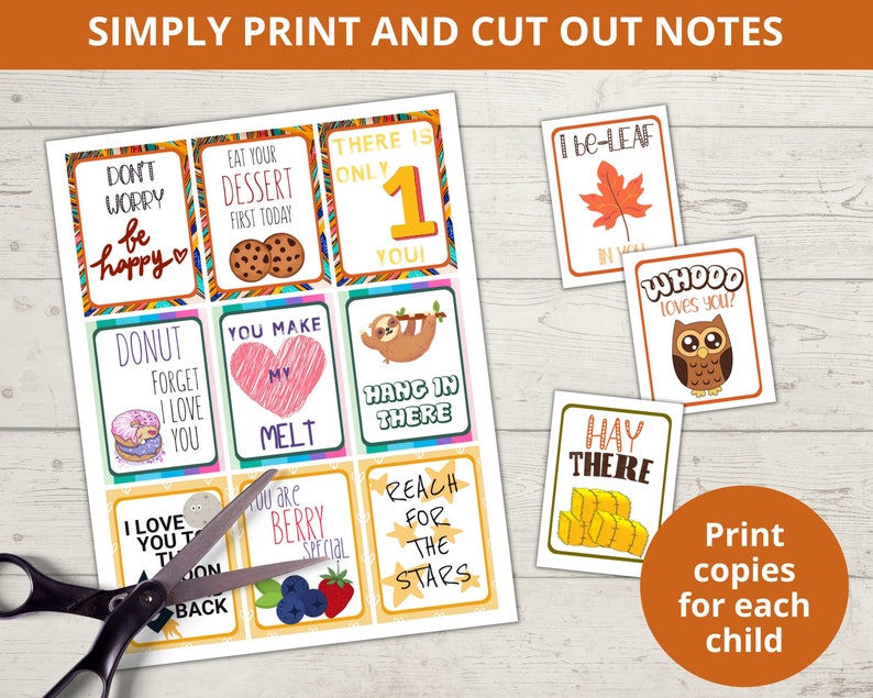Lunchbox Notes for Kids, Positive Affirmations for Kids, Lunchbox Jokes ...