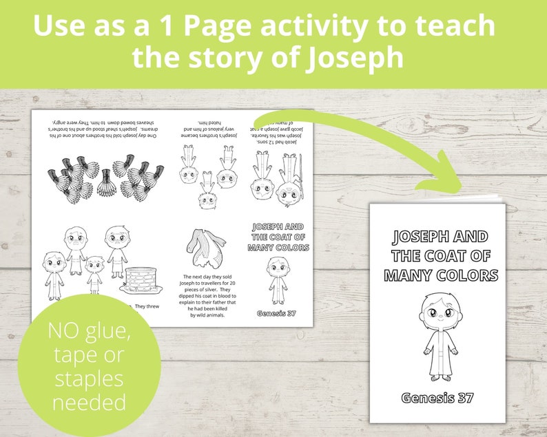 Joseph and the Coat of Many Colors, Joseph and His Brothers Sunday ...