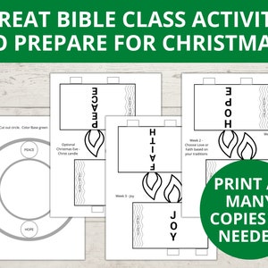 Christmas Advent Wreath, Paper Advent Activities, Catholic Advent ...