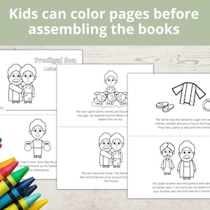 Prodigal Son Craft, Parables of Jesus Printable, Prodigal Son Parable ...